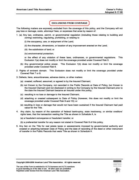 What is Title Insurance? – Pioneer Title Co – Going Beyond